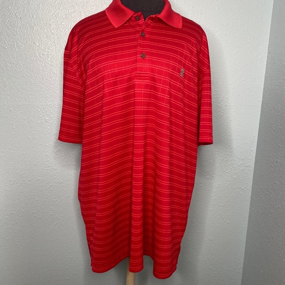 Izod | Shirts | Izod Red Golf Polo Shirt | Poshmark